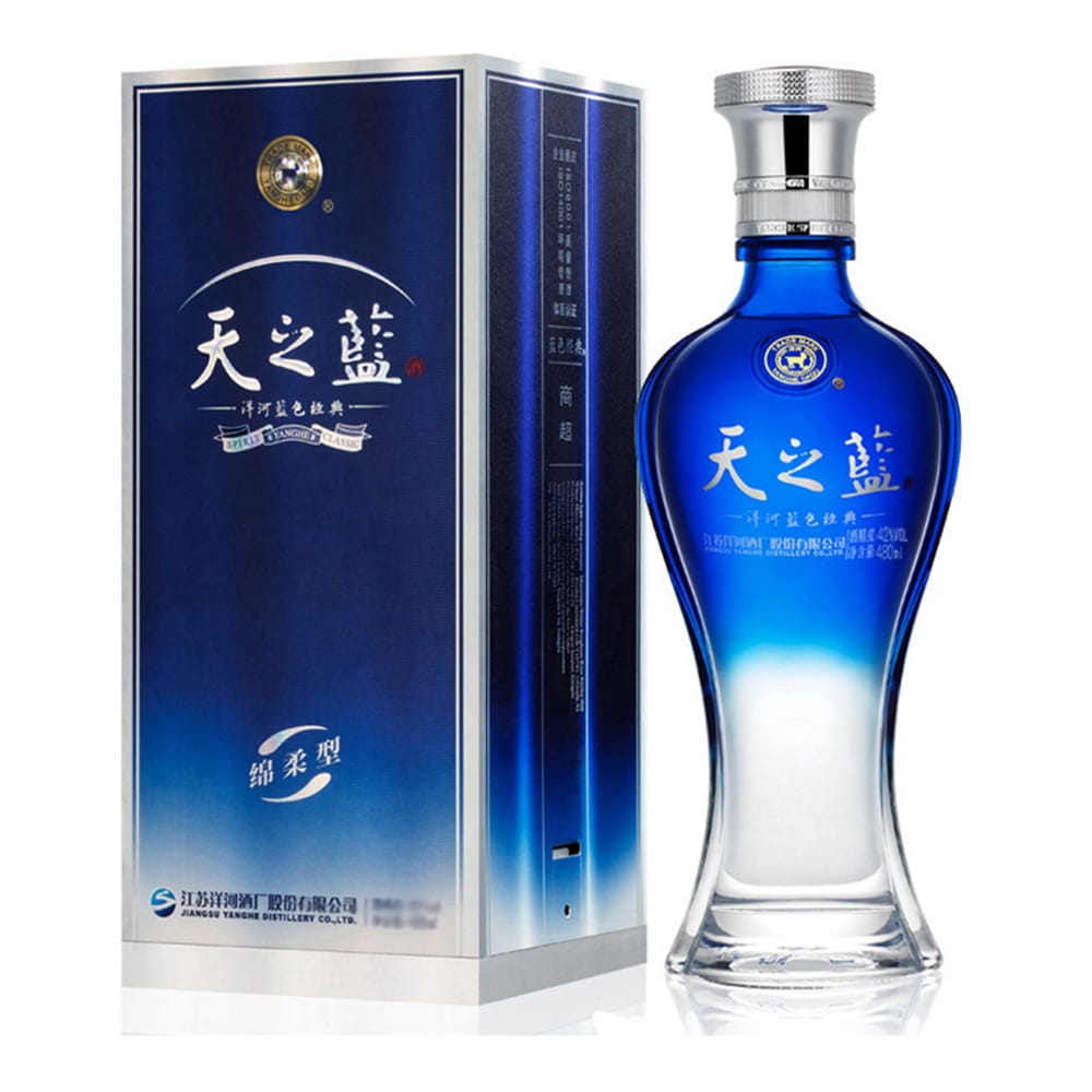 Yanghe Sky Blue 洋河 天之蓝 M3 42% - Whisky.my