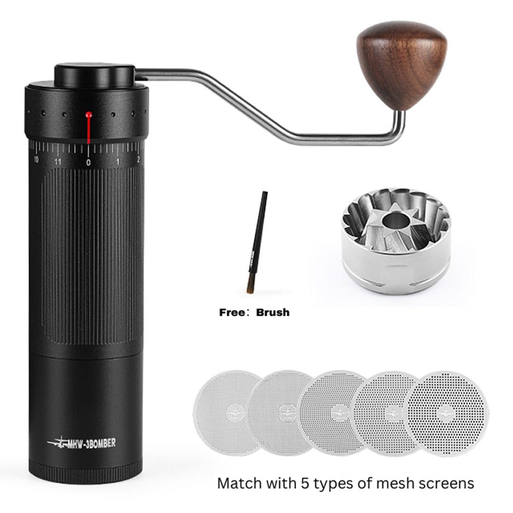 MHW – 3BOMBER Blade R3 Manual Coffee Grinder Black - Whisky.my