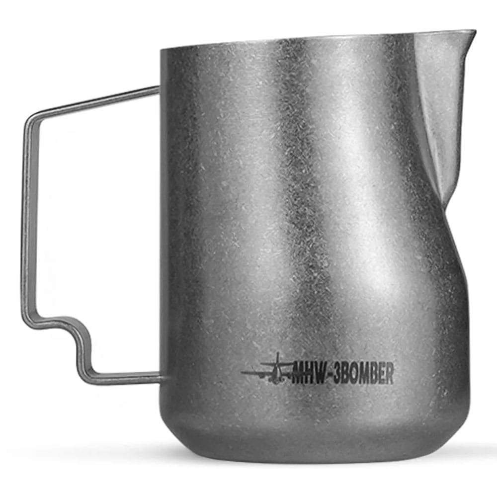 MHW – 3BOMBER Turbo Milk Pitcher Silver Spot 450ml - Whisky.my