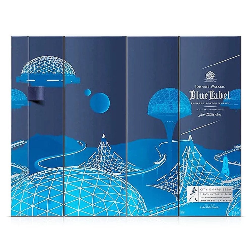 JOHNNIE WALKER Blue Label Cities of the Future Mars Edition - Whisky.my