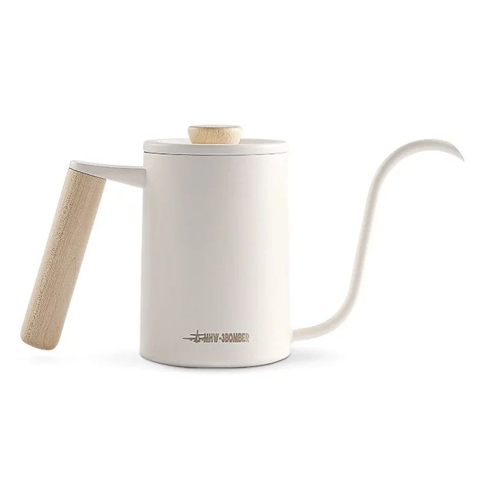 MHW – 3BOMBER Planet Hand Brewing Kettle 600ml (White) | Whisky.my