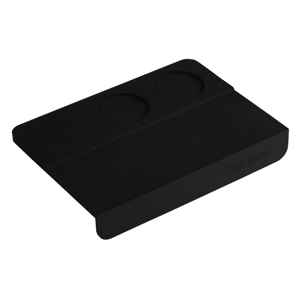 MHW – 3BOMBER Silicone Pad Coffee Tamper Mat Two Holes (Black) - Whisky.my