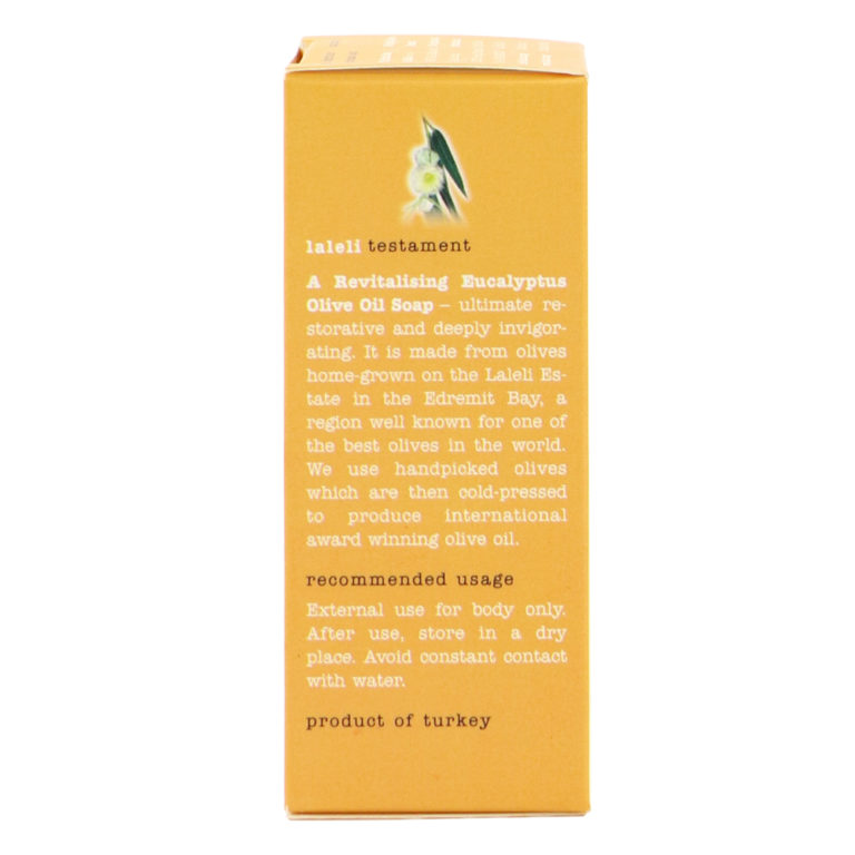 LALELI Olive Soap Eucalyptus 120g | Whisky.my