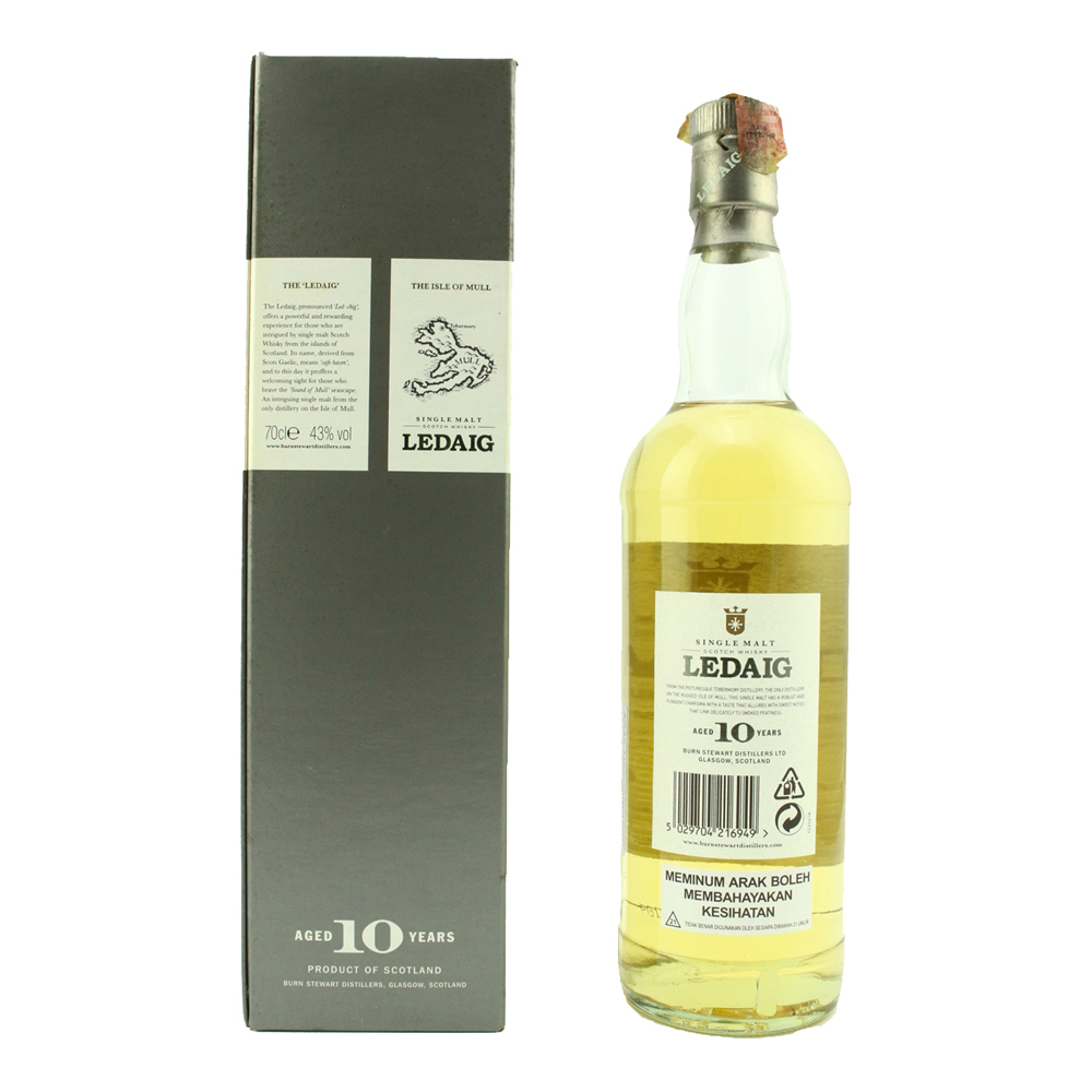 LEDAIG 10 Year Old 2009 Bottling | Whisky.my